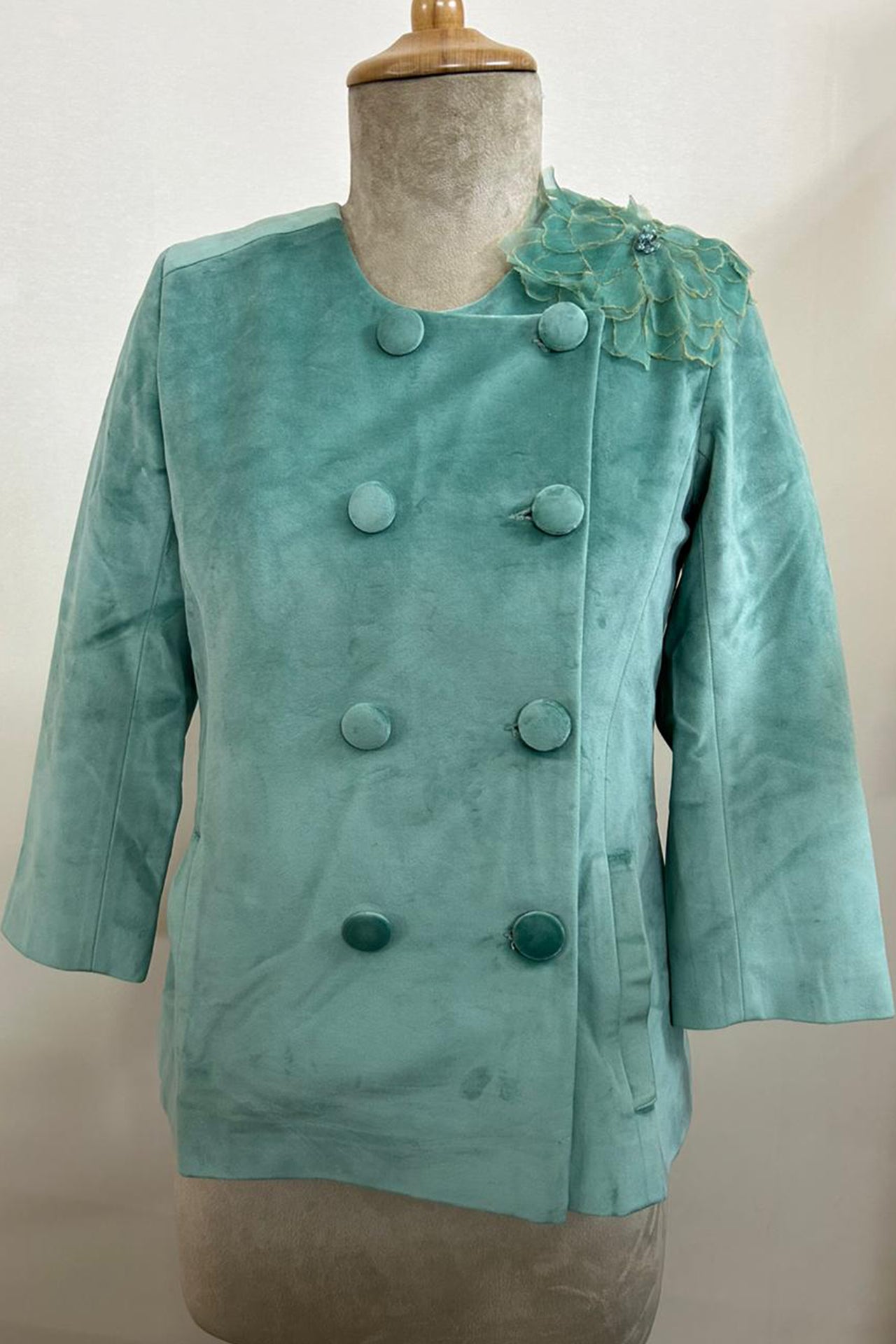 Spare Mint Jacket – Sakshi Khetterpal